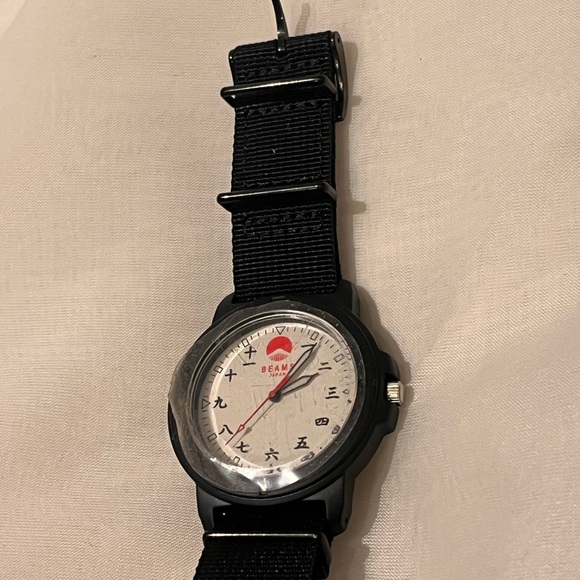 Seiko | Accessories | Beams Original Watch Kanji Mt Fuji Made In Japan ...